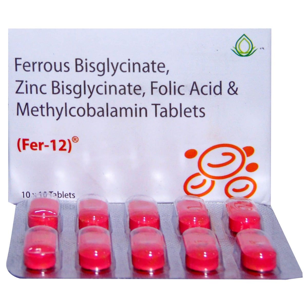 Fer-12 Tablet 10s Price, Uses, Side Effects, Composition - Apollo Pharmacy