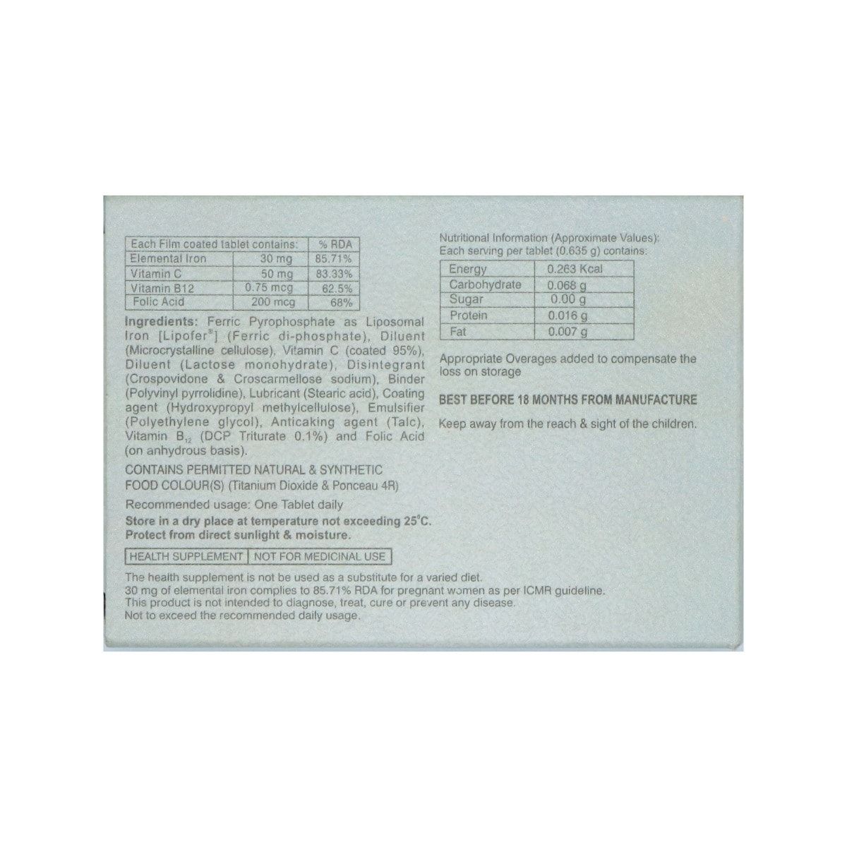 Ferinto Tablet 10's Price, Uses, Side Effects, Composition - Apollo ...