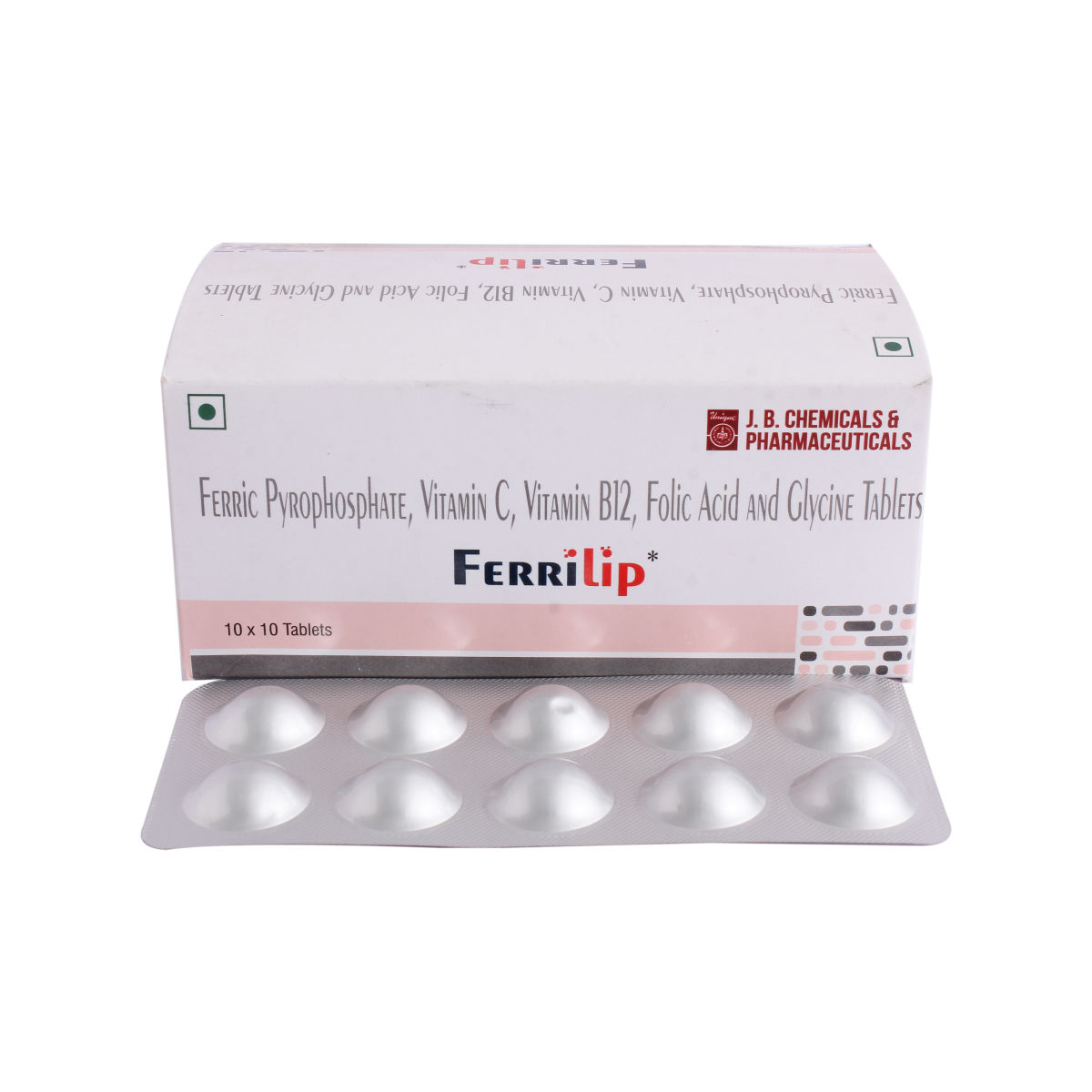 Ferrilip Tablet 10's Price, Uses, Side Effects, Composition - Apollo ...