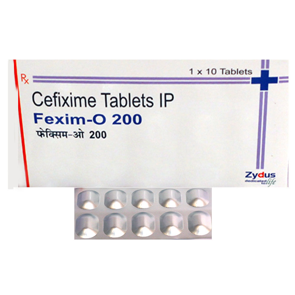 Fexime O 200 mg Tablet 10's Price, Uses, Side Effects, Composition ...