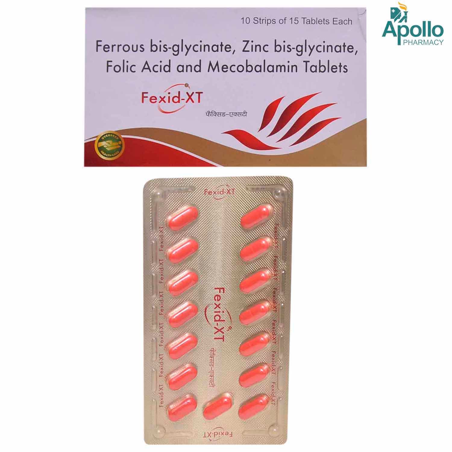 Fexid-XT Tablet 15's Price, Uses, Side Effects, Composition - Apollo ...