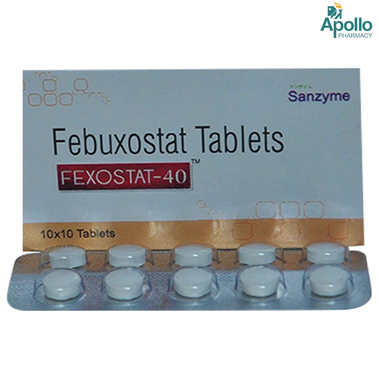 FEXOSTAT 40MG TABLET Price, Uses, Side Effects, Composition - Apollo ...