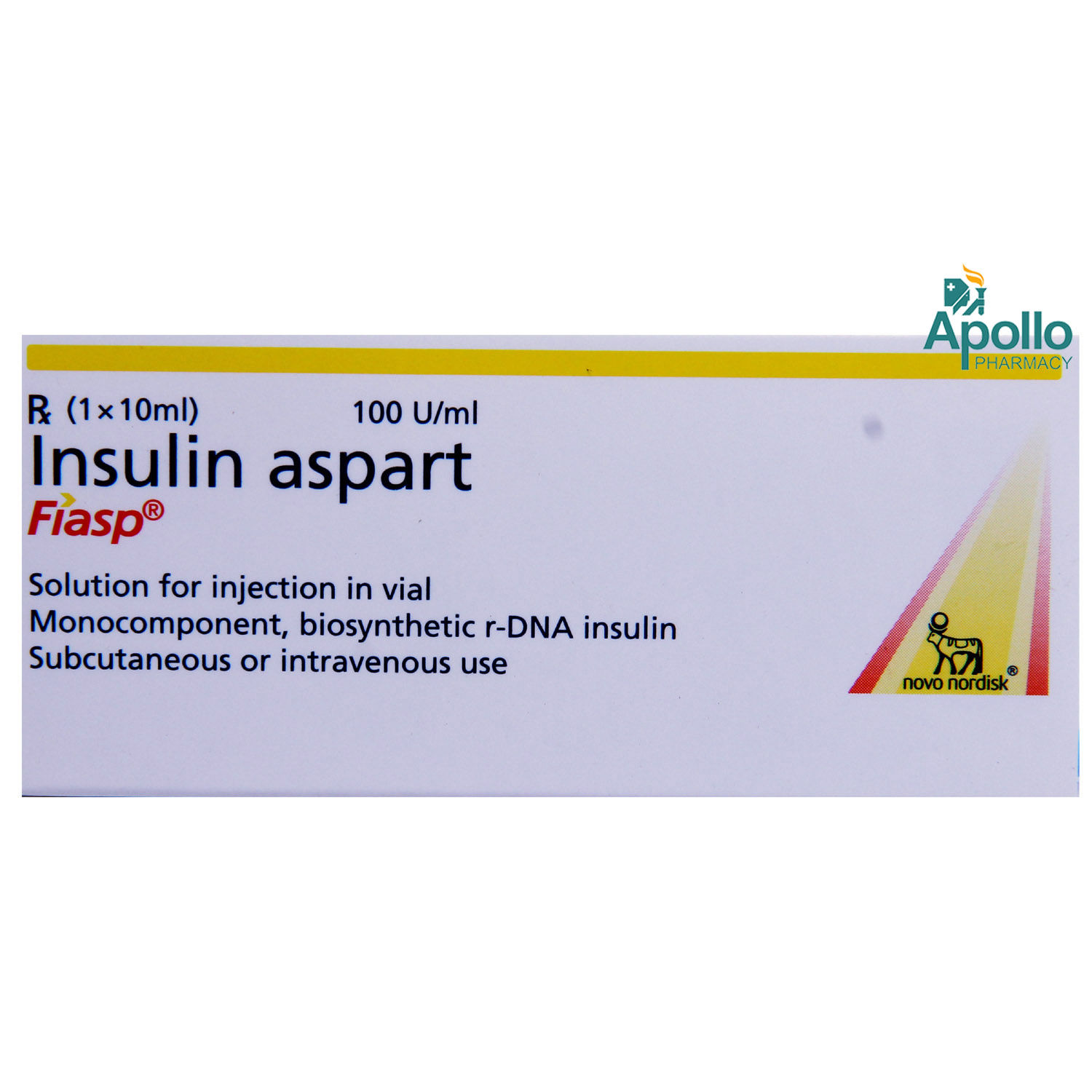 Fiasp 100IU Injection 10 ml Price, Uses, Side Effects, Composition - Apollo Pharmacy