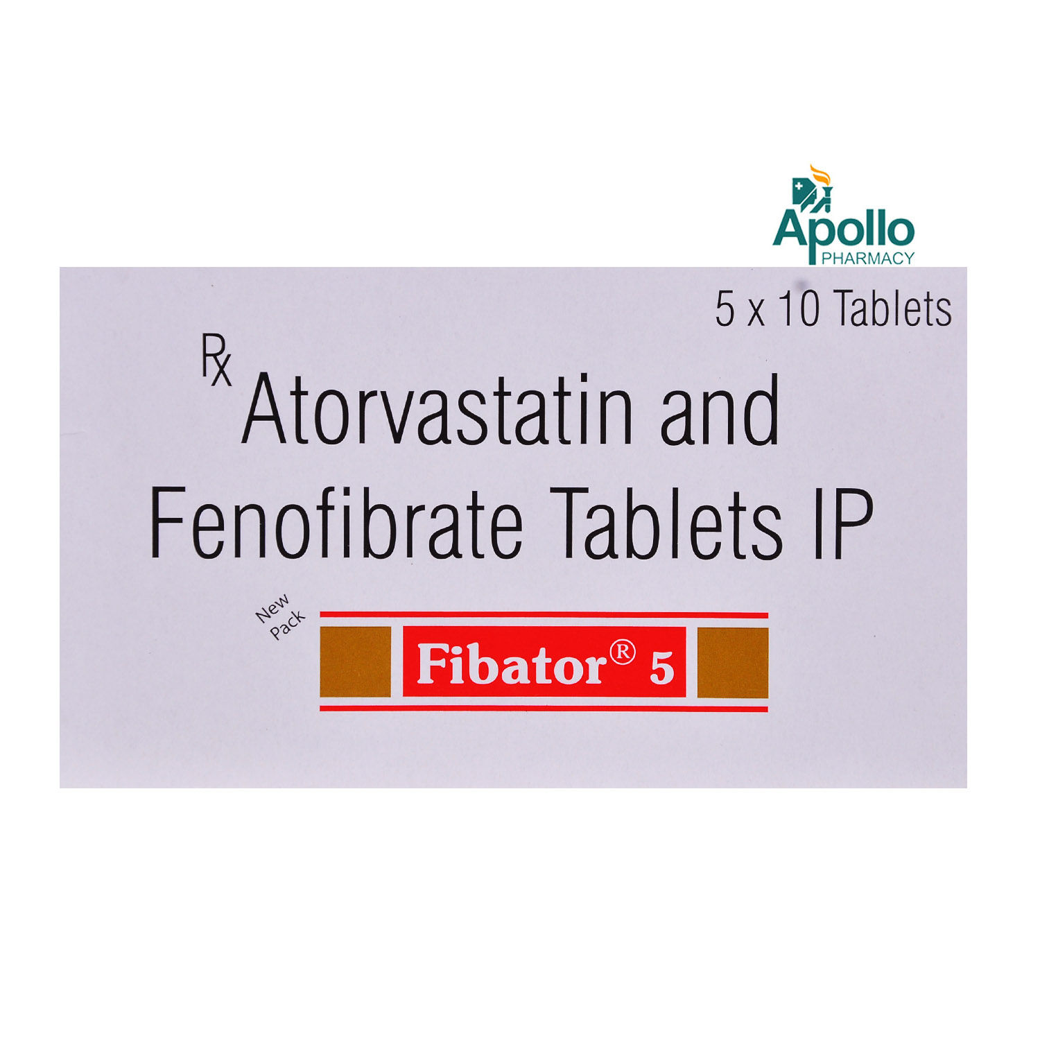 Fibator 5 Tablet 10's Price, Uses, Side Effects, Composition - Apollo ...
