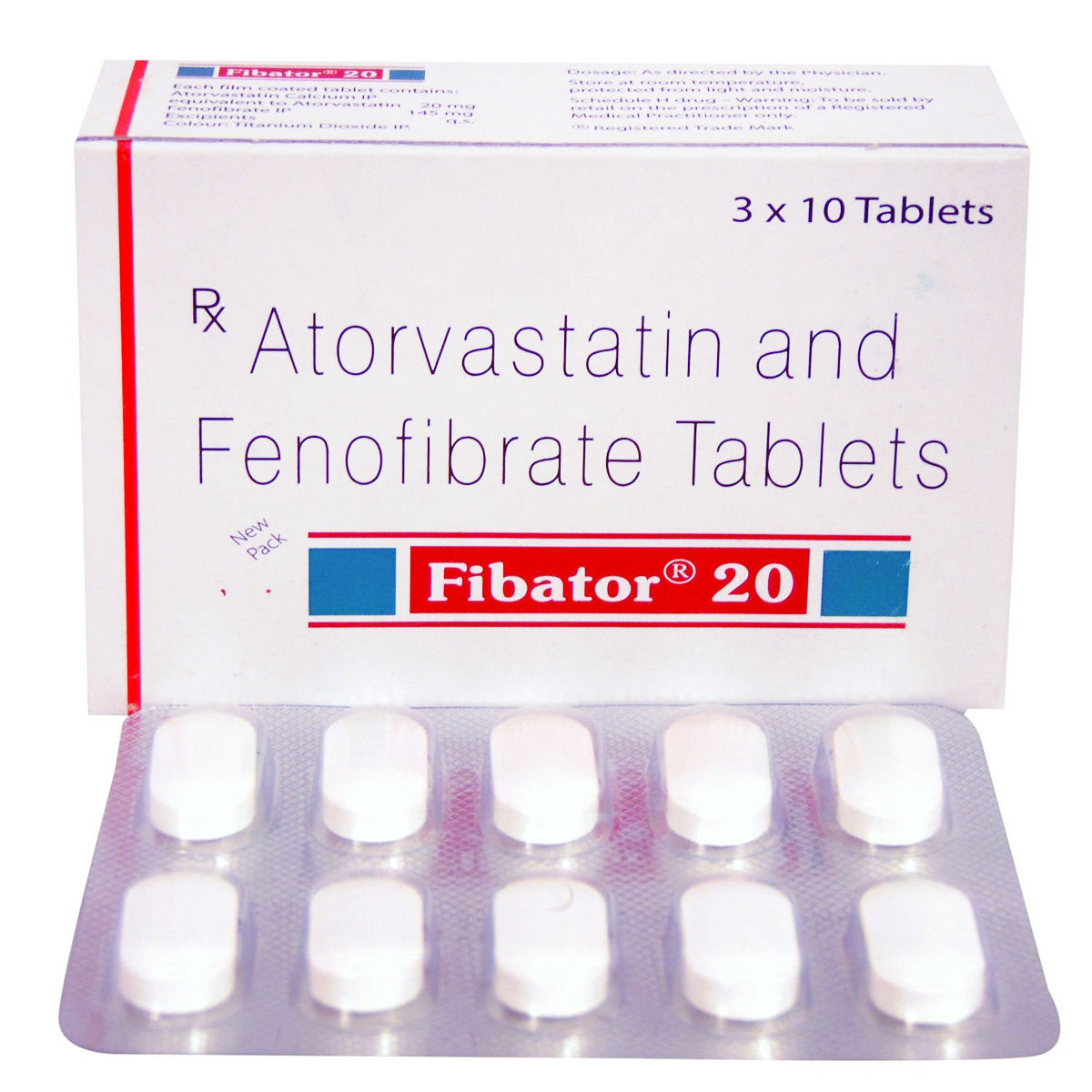 Fibator 20 Tablet 10's Price, Uses, Side Effects, Composition - Apollo ...