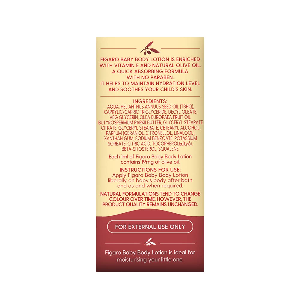 Figaro Baby Body Lotion, 100 ml Price, Uses, Side Effects, Composition ...