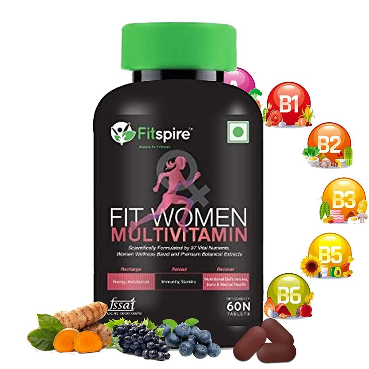 Fitspire Fit Women Multivitamin, 60 Tablets Price, Uses, Side Effects ...