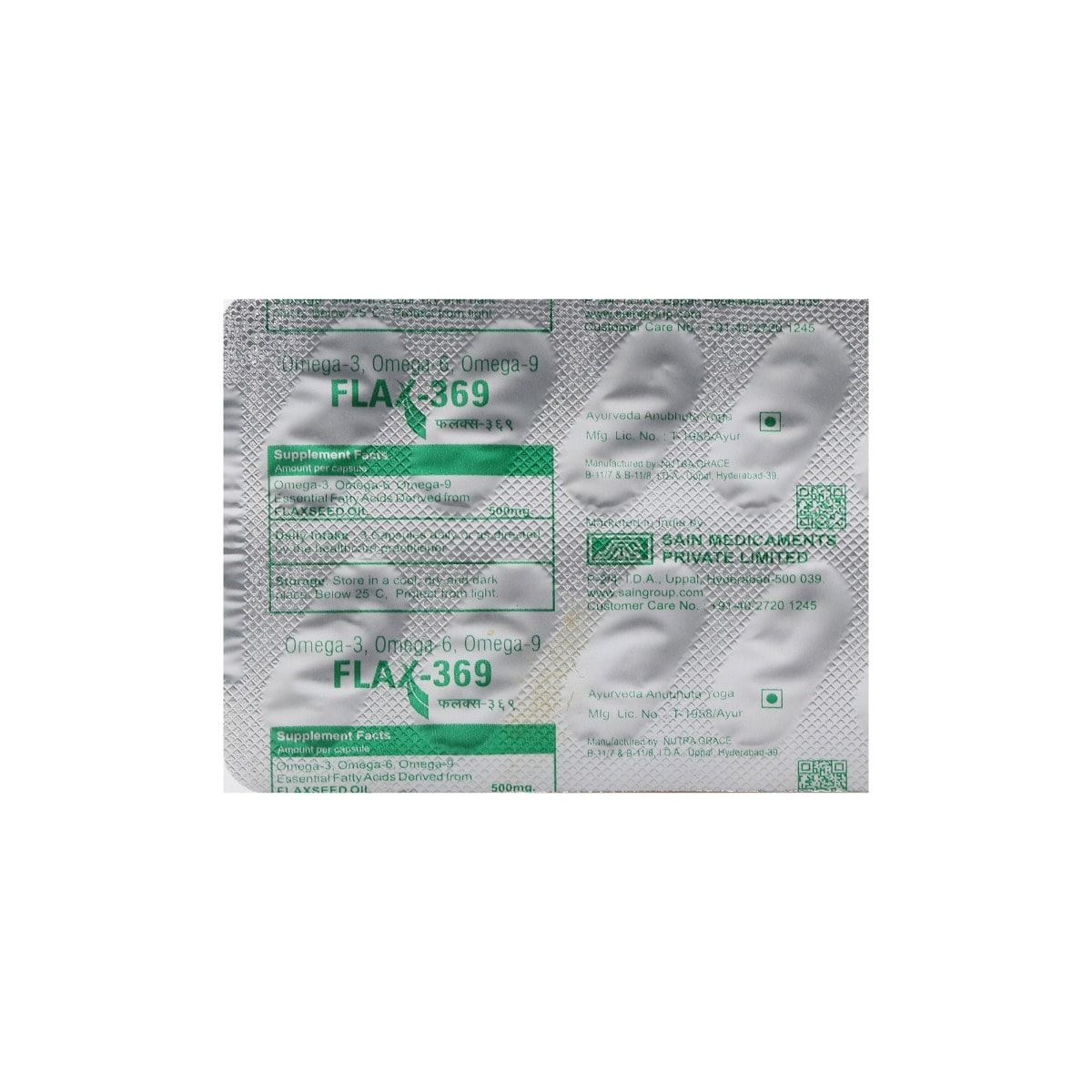 Flax-369 Capsule 10's Price, Uses, Side Effects, Composition - Apollo ...