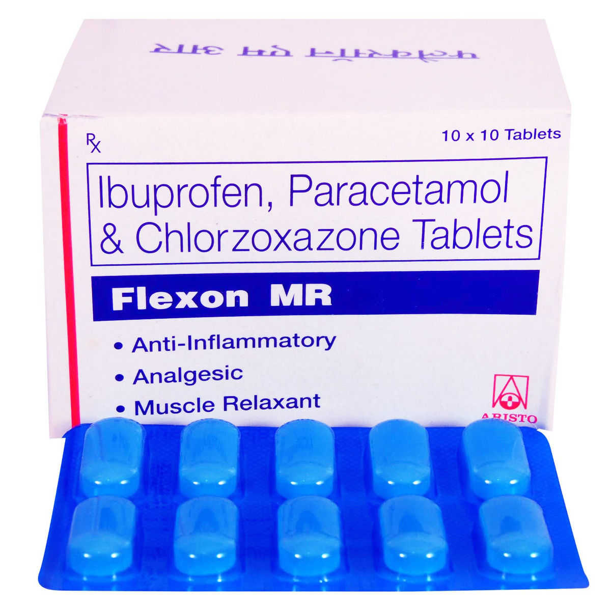 Flexon MR Tablet 10's Price, Uses, Side Effects, Composition - Apollo ...