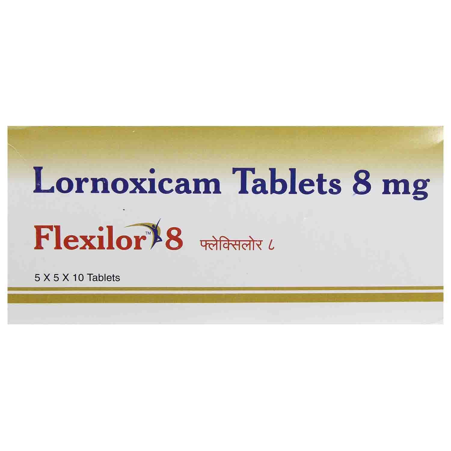 FLEXILOR 8MG TABLET Price, Uses, Side Effects, Composition - Apollo ...