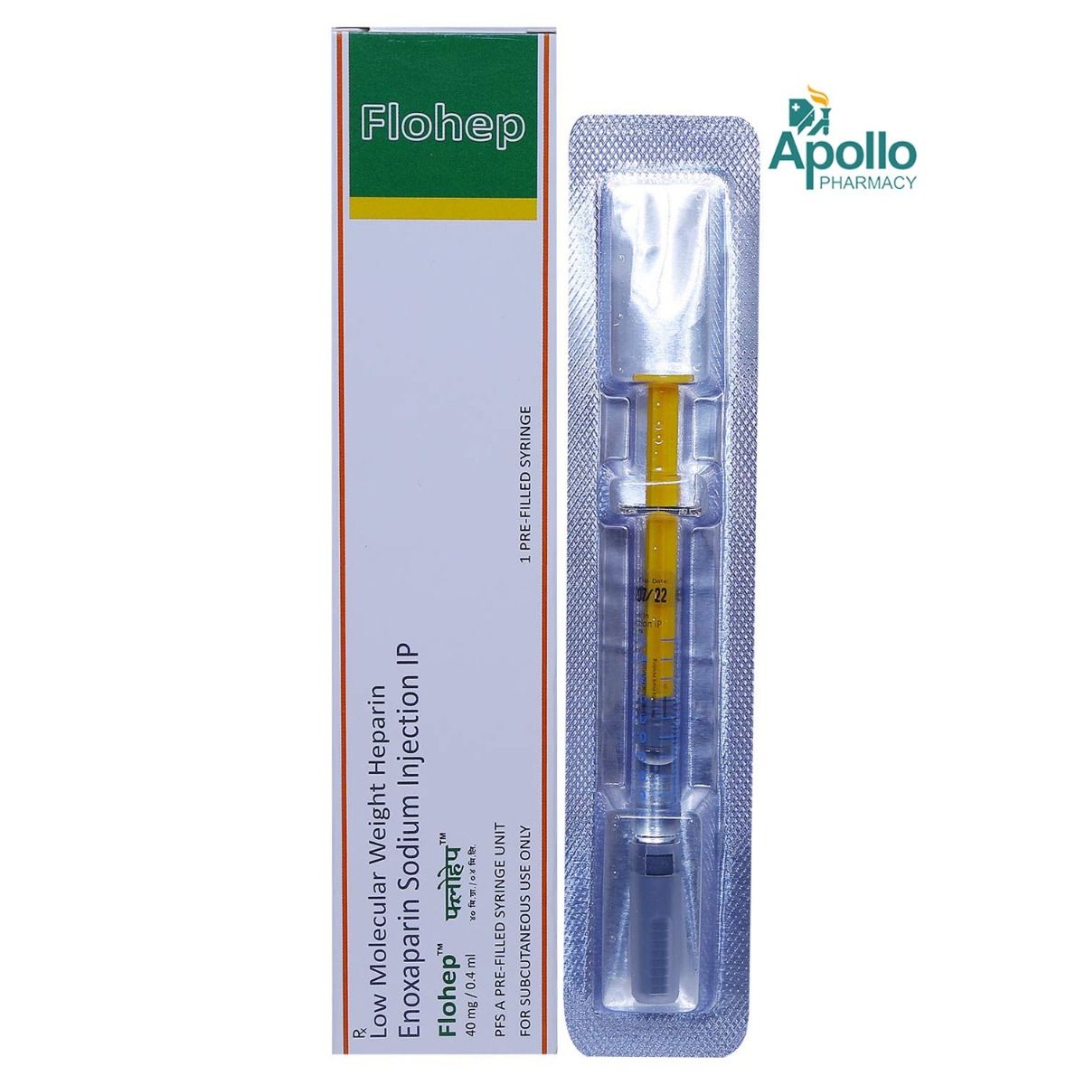 Flohep 40mg Injection 0.4 ml Price, Uses, Side Effects, Composition ...