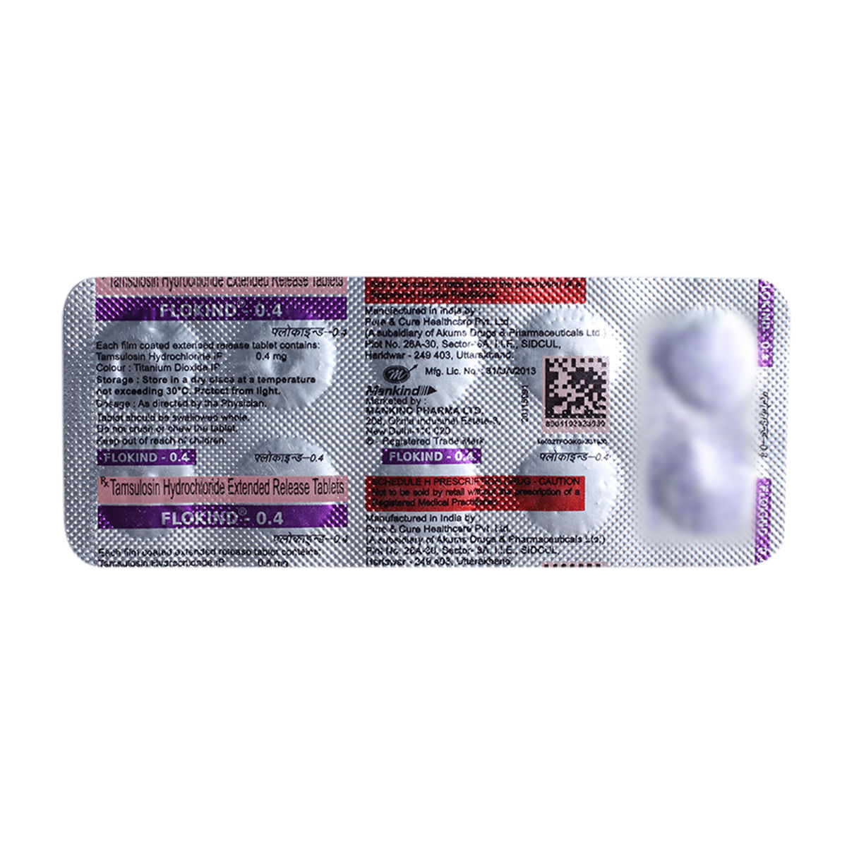 Flokind-0.4mg Er Tablet 10's Price, Uses, Side Effects, Composition - Apollo Pharmacy