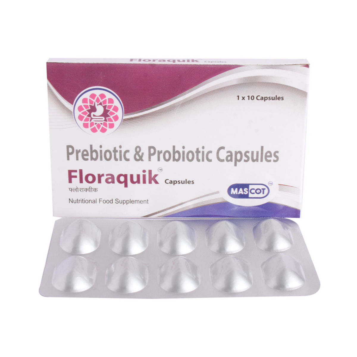 Floraquik Capsule 10's Price, Uses, Side Effects, Composition - Apollo ...