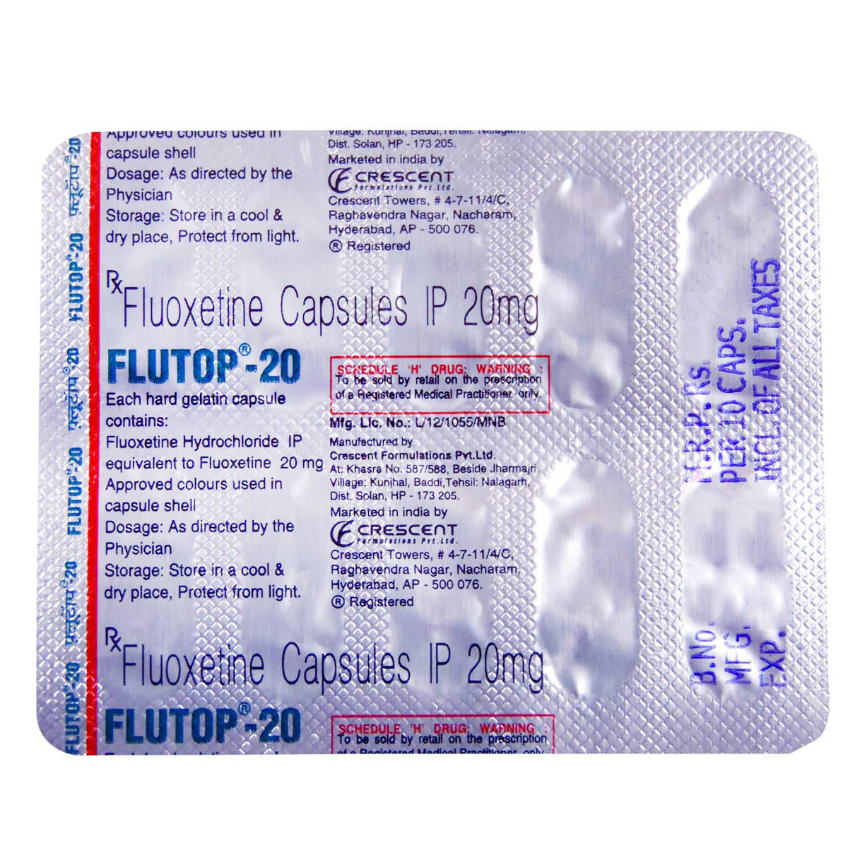 Flutop-20 Capsule 10's Price, Uses, Side Effects, Composition - Apollo ...