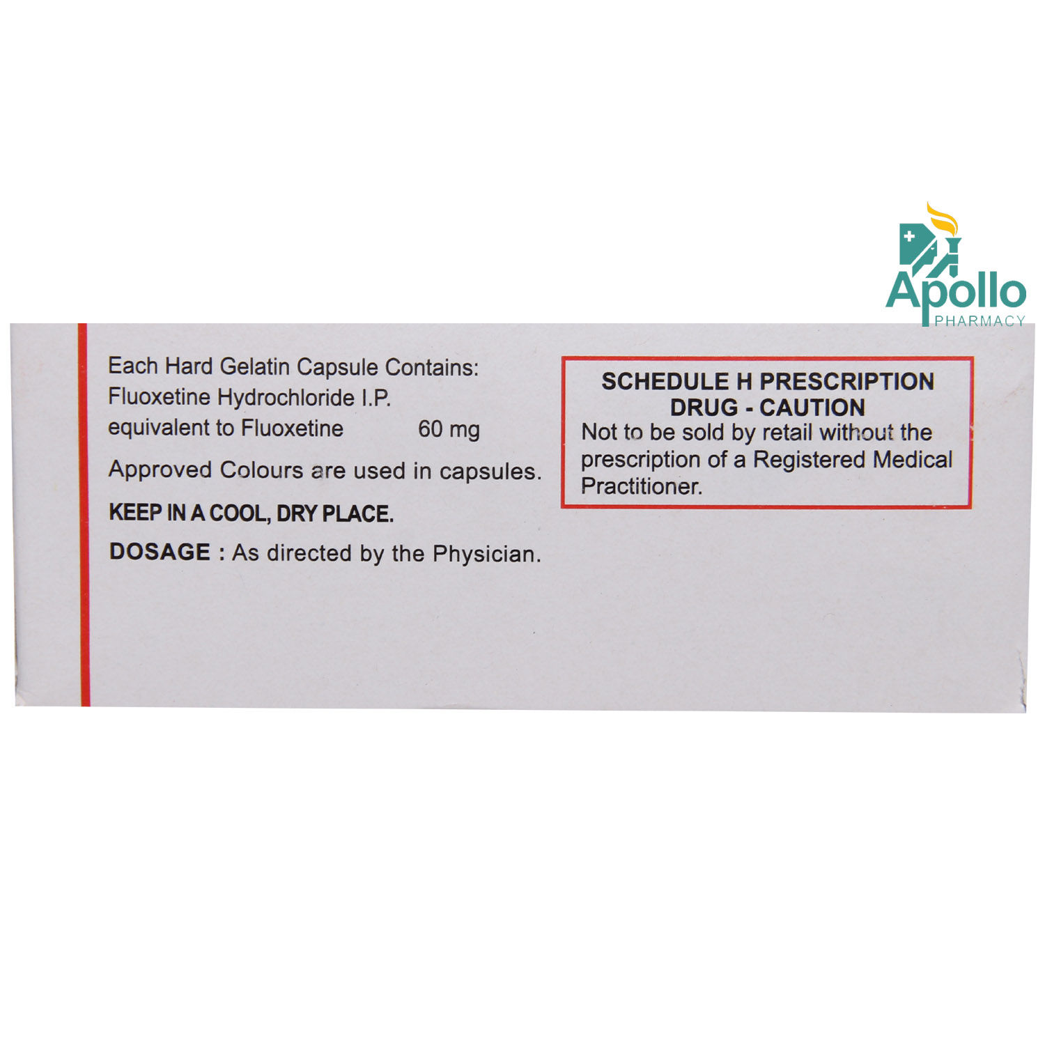 FLUDAC 60MG CAPSULE Price, Uses, Side Effects, Composition - Apollo ...