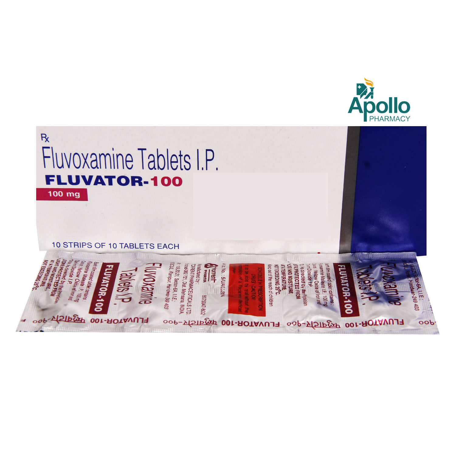 Fluvator-100 Tablet 10's Price, Uses, Side Effects, Composition ...