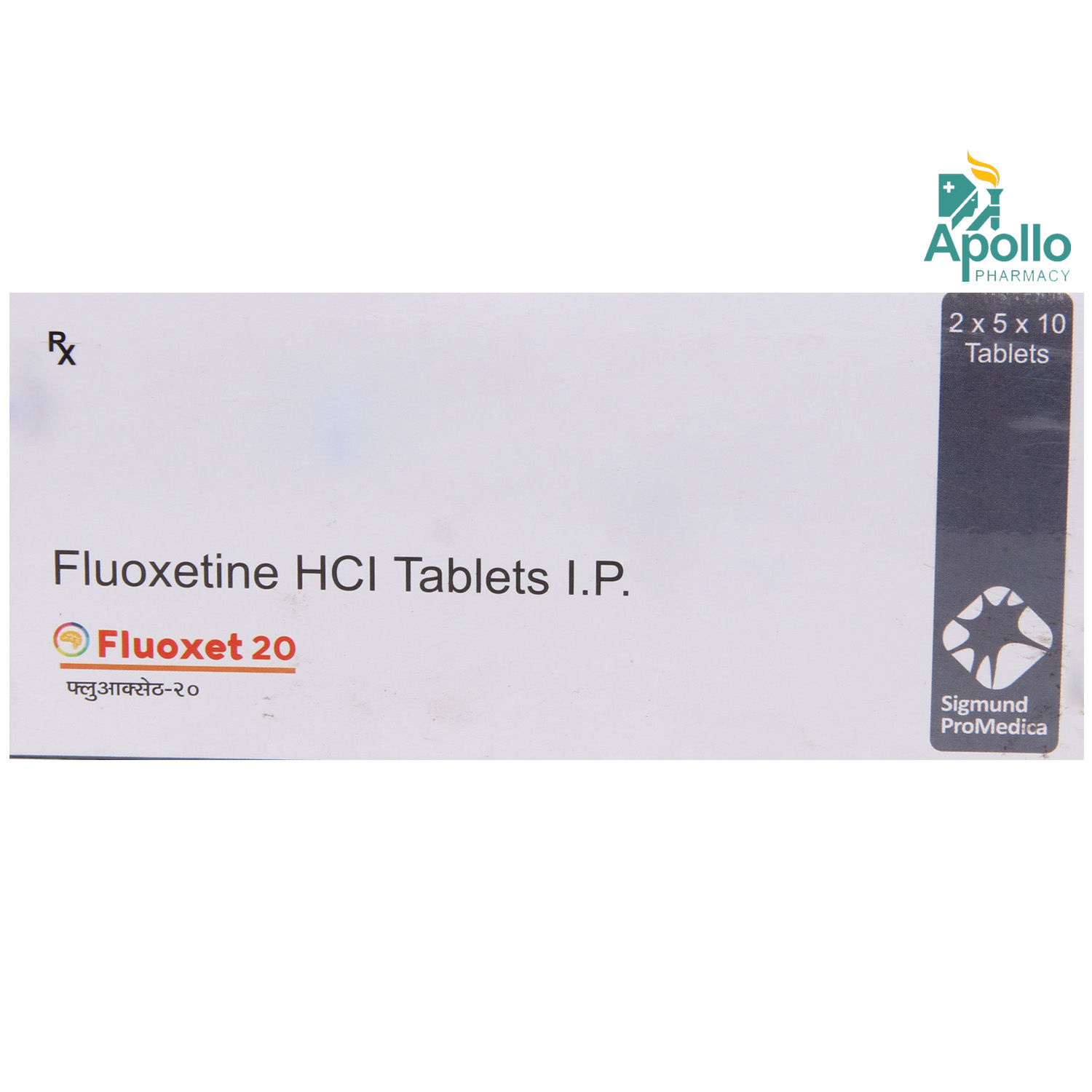 Fluoxet 20 Tablet 10's Price, Uses, Side Effects, Composition - Apollo ...