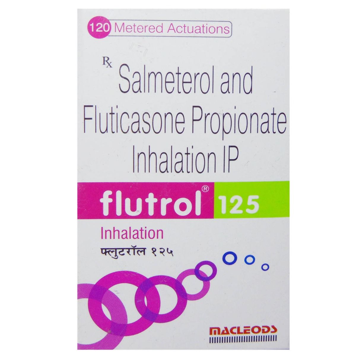 Flutrol 125 Inhaler 120 mdi Price, Uses, Side Effects, Composition ...