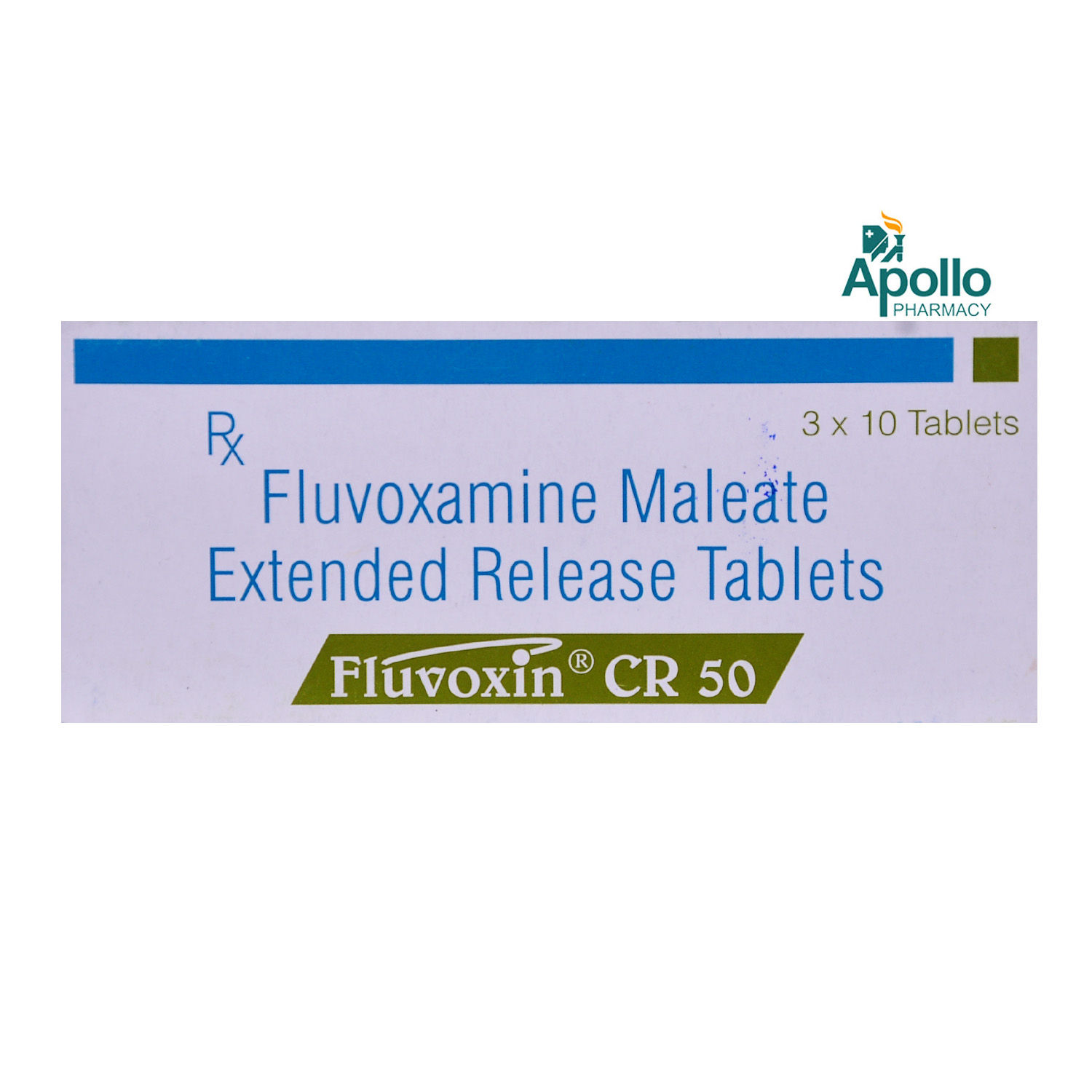FLUVOXIN CR 50MG TABLET Price, Uses, Side Effects, Composition - Apollo ...