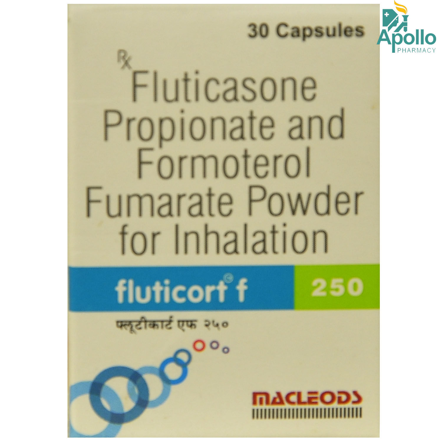 FLUTICORT F 250MG CAPSULE Price, Uses, Side Effects, Composition ...