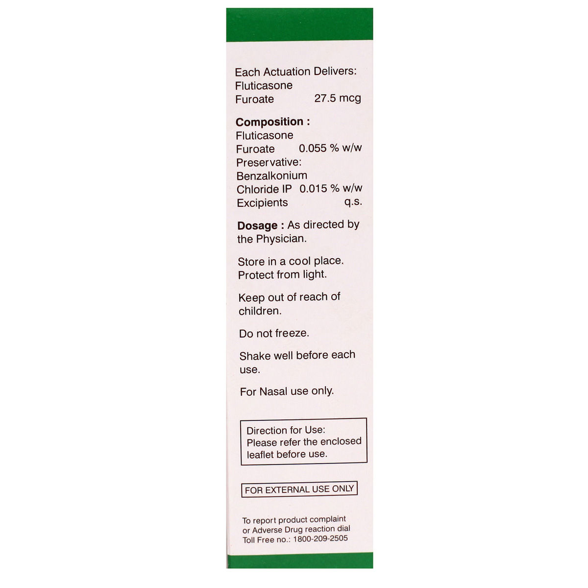 Flutiflo FT Nasal Spray 6 gm Price, Uses, Side Effects, Composition ...