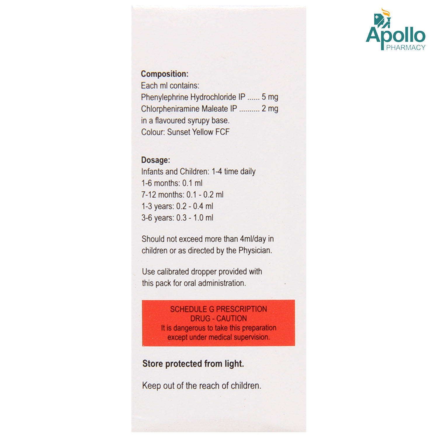 Flucold AF Drops 15 ml Price, Uses, Side Effects, Composition - Apollo ...