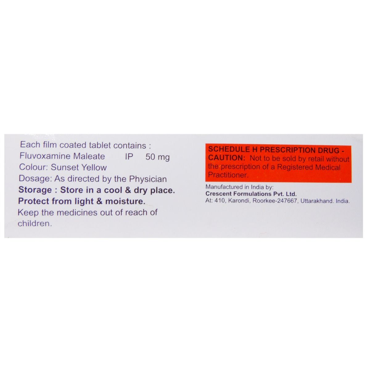 FLUVARIS 50 TABLET 10'S Price, Uses, Side Effects, Composition - Apollo ...
