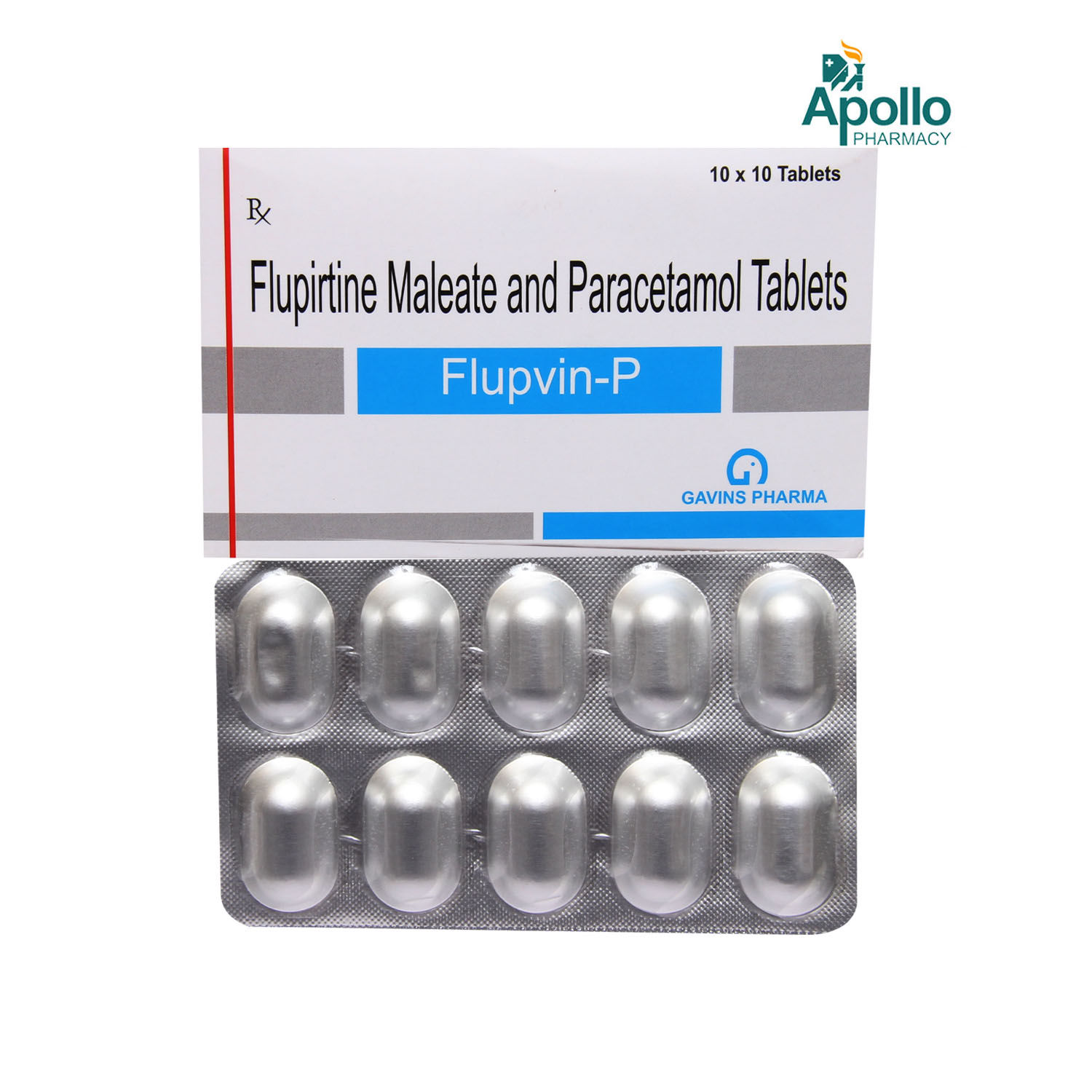 Flupvin-P Tablet 10's Price, Uses, Side Effects, Composition - Apollo ...