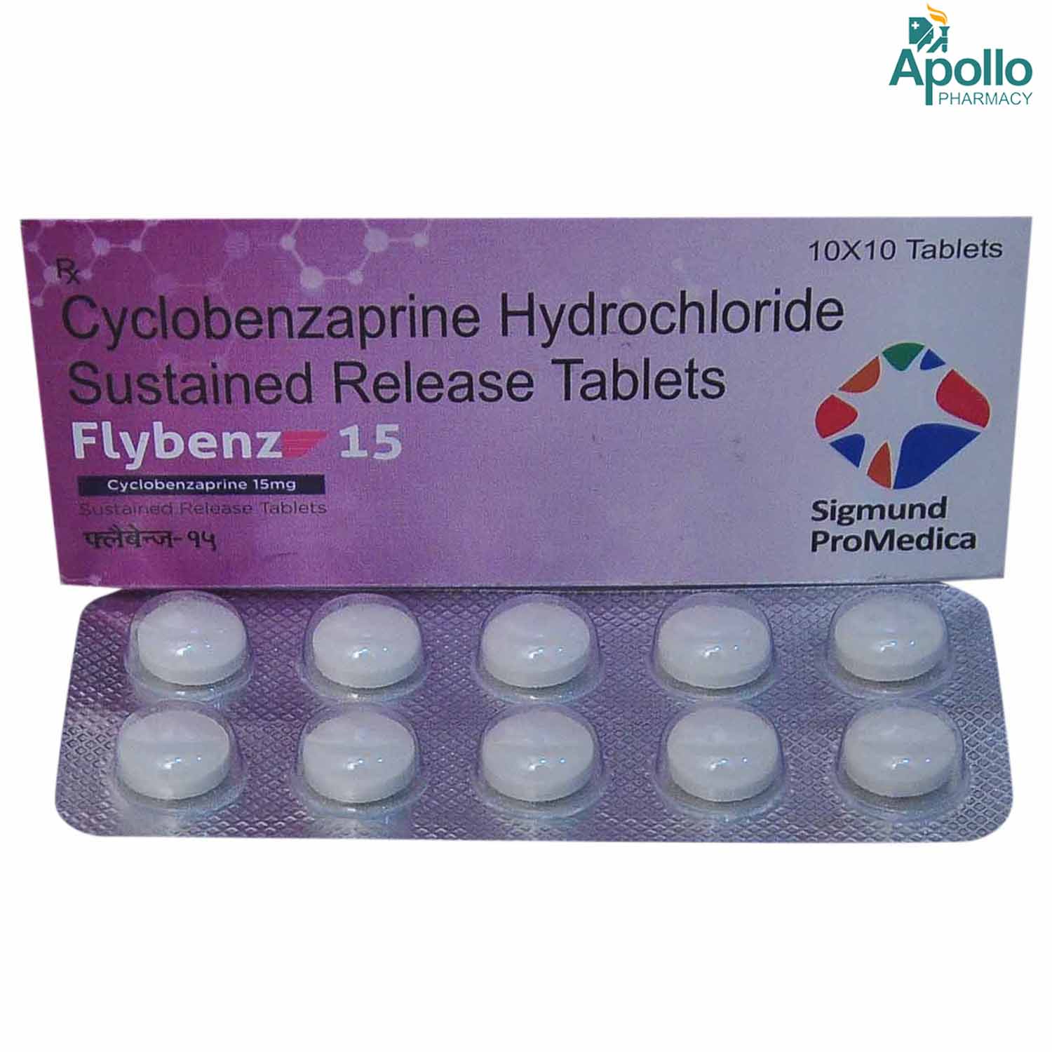 FLYBENZ 15MG TABLET Price, Uses, Side Effects, Composition - Apollo ...