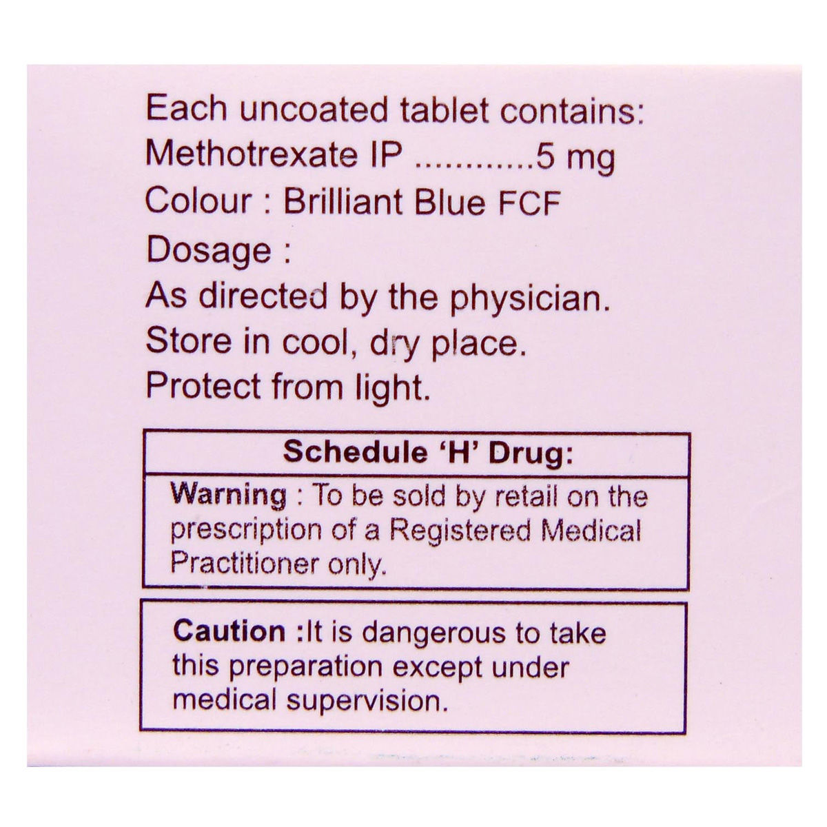 Folitrax-5 Tablet 10's Price, Uses, Side Effects, Composition - Apollo ...