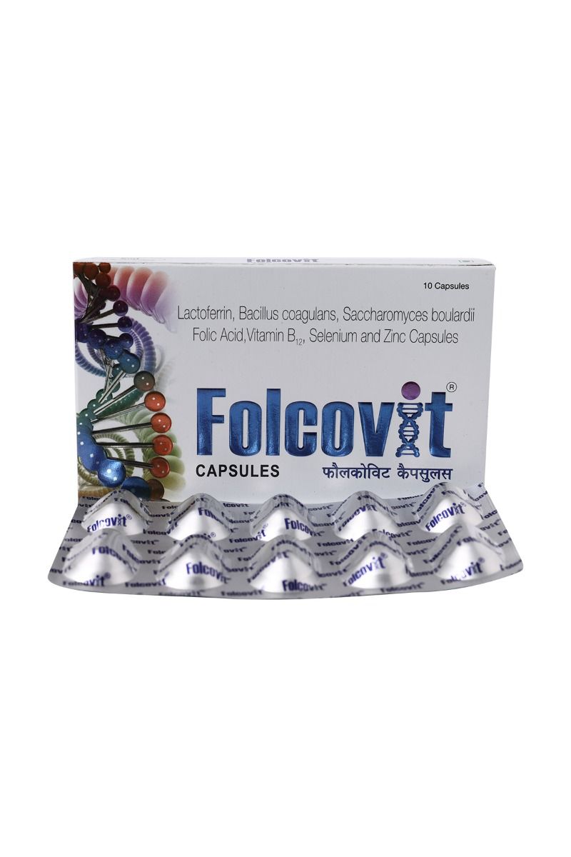 Folcovit Capsule 10's Price, Uses, Side Effects, Composition - Apollo ...