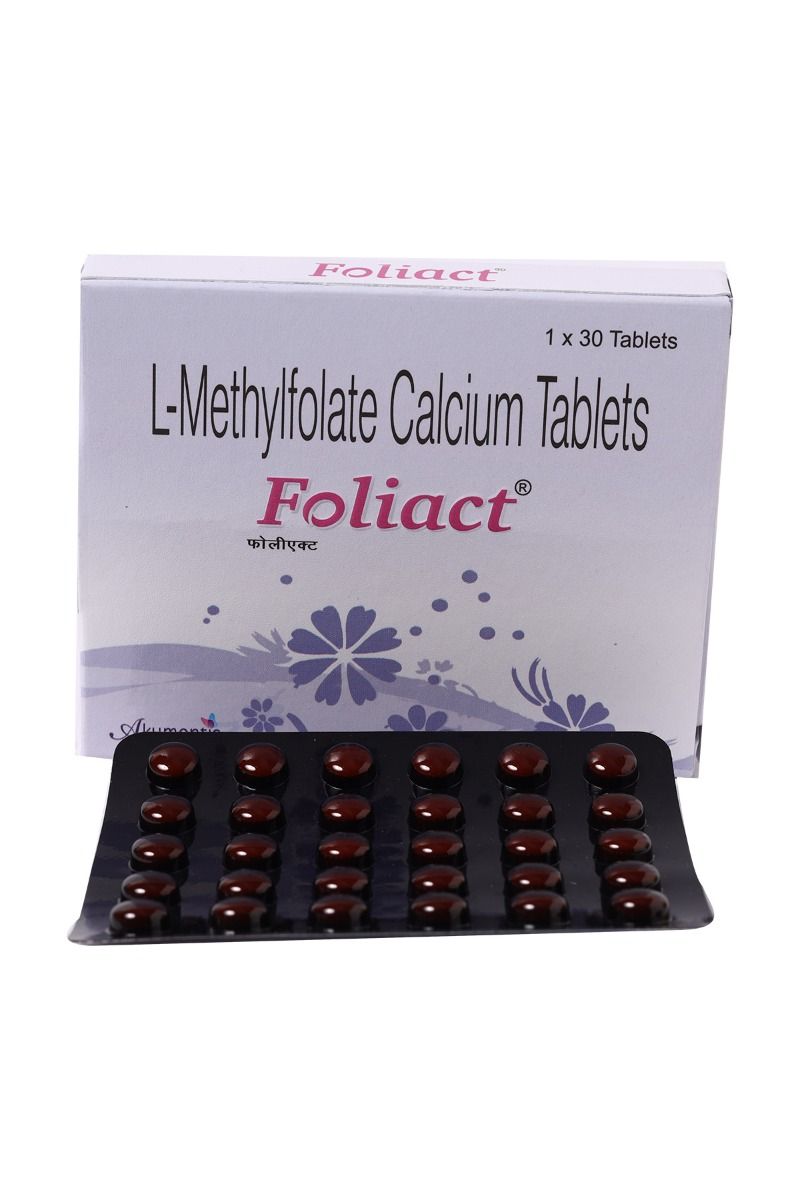 Foliact Tablet 30's Price, Uses, Side Effects, Composition - Apollo ...