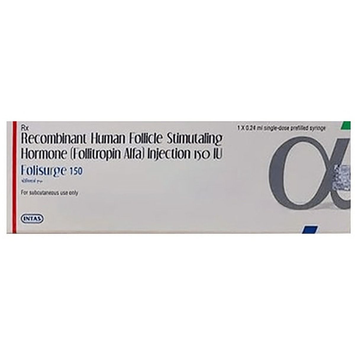 Folisurge 150mg Injection 1's Price, Uses, Side Effects, Composition ...