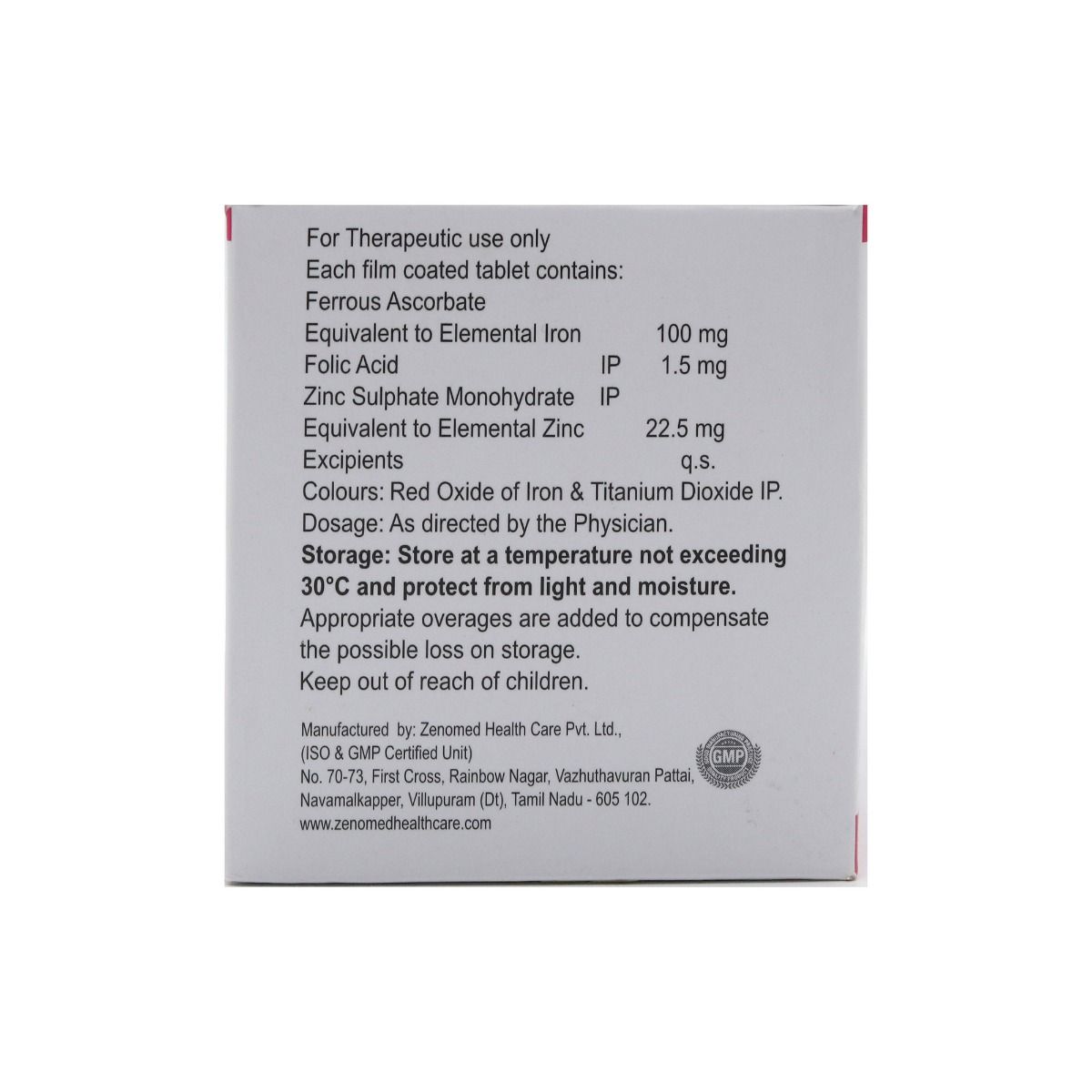 FOLQUICK F TABLET 10'S Price, Uses, Side Effects, Composition - Apollo ...