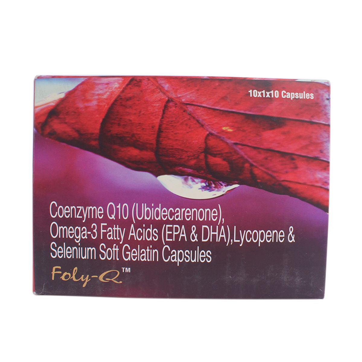 FOLY-Q SOFTGEL CAPSULES 10'S Price, Uses, Side Effects, Composition ...