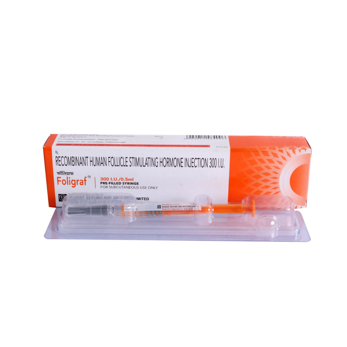 Foligraf 300 I.U/0.5Ml Inj Price, Uses, Side Effects, Composition ...