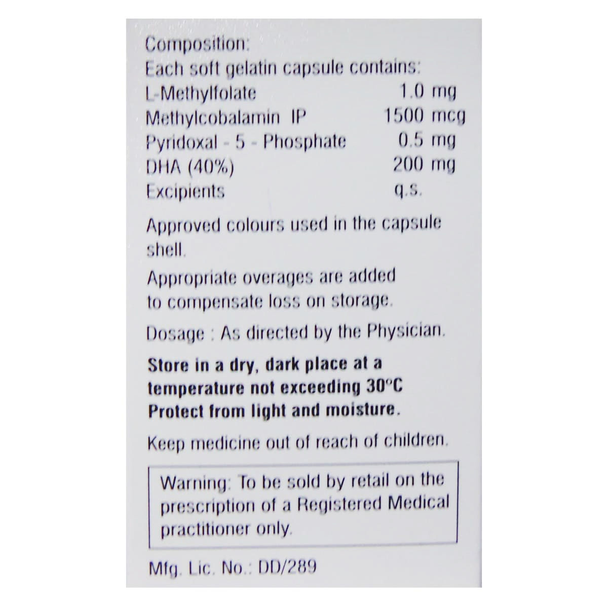 Fol-D Softgel Capsule 10's Price, Uses, Side Effects, Composition ...