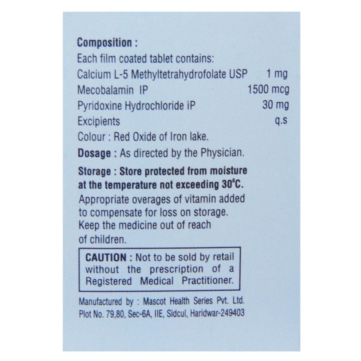 Fol-XT Tablet 15's Price, Uses, Side Effects, Composition - Apollo Pharmacy