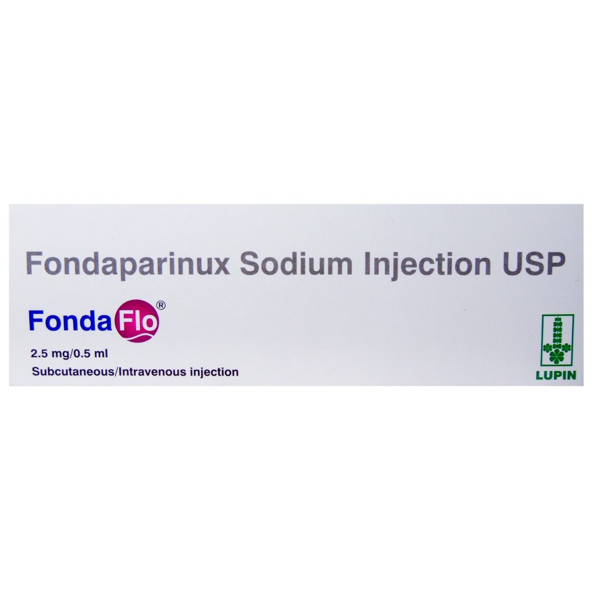 FONDAFLO 2.5MG INJECTION 0.5ML Price, Uses, Side Effects, Composition ...