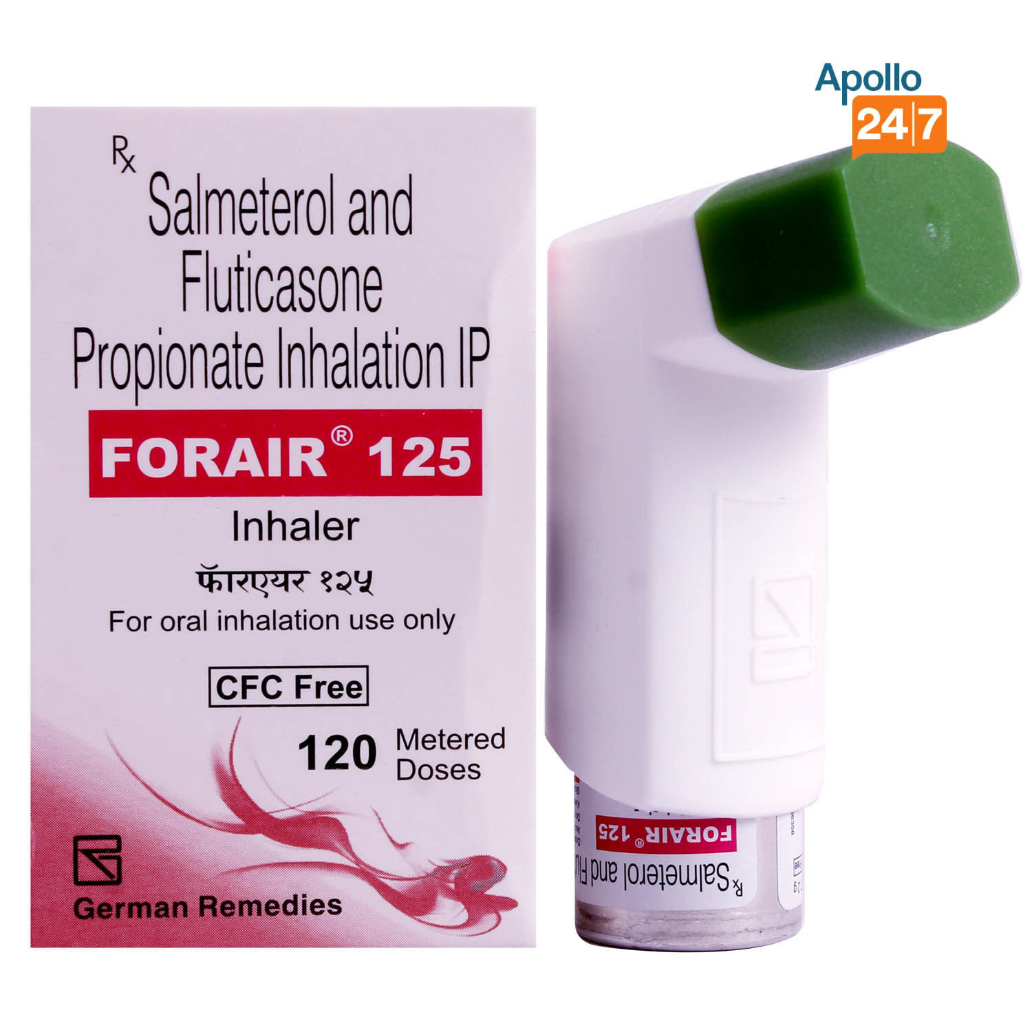 FORAIR 125MG INHALER Price, Uses, Side Effects, Composition - Apollo ...