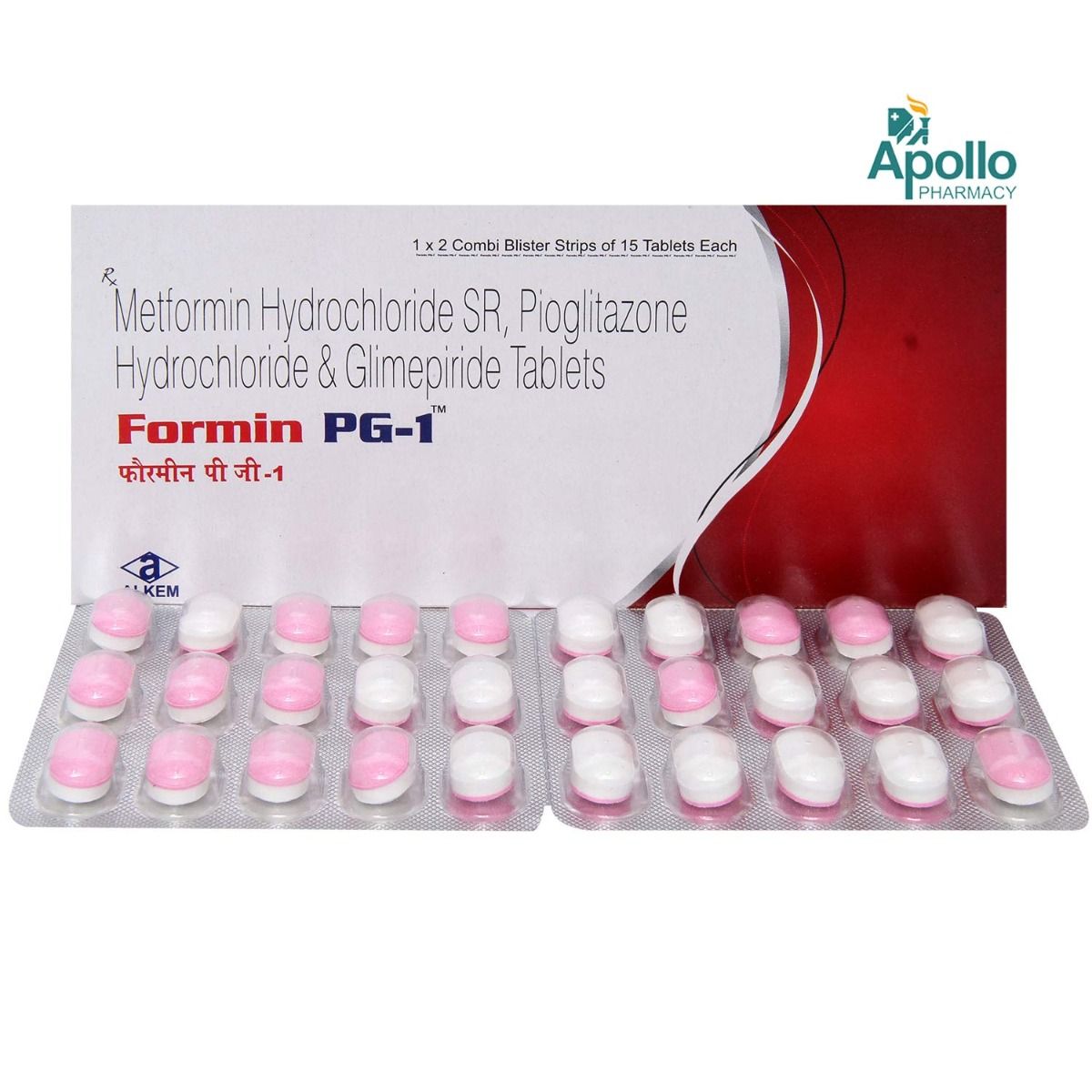 FORMIN PG 1MG TABLET Price, Uses, Side Effects, Composition - Apollo ...