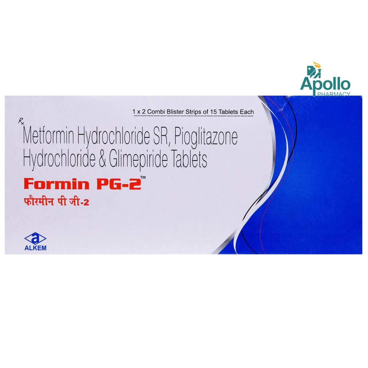 Formin PG 2 Tablet 15's Price, Uses, Side Effects, Composition - Apollo ...