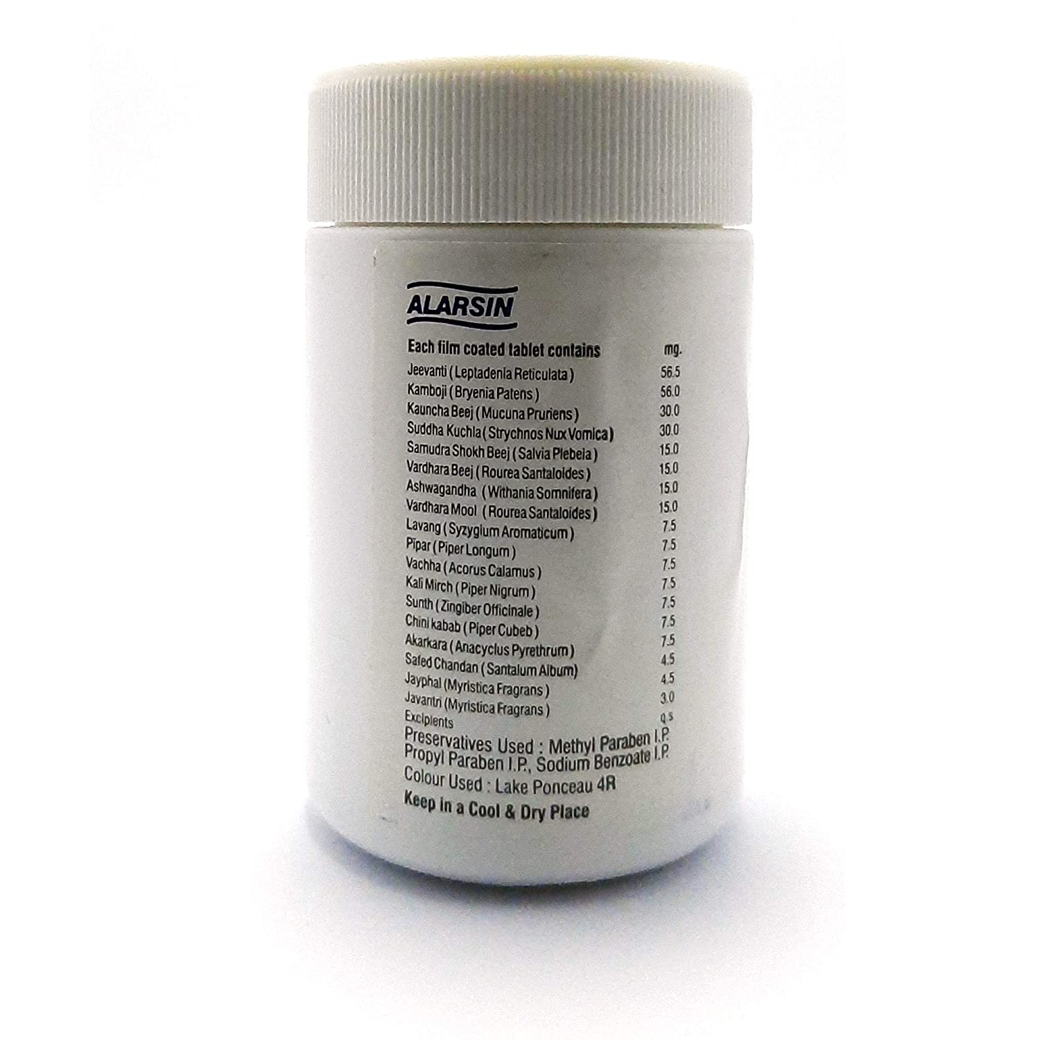 Alarsin Fortage, 100 Tablets Price, Uses, Side Effects, Composition ...