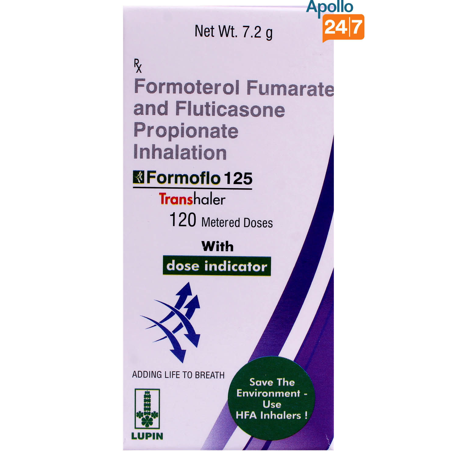Formoflo 125 Transhaler 7.2 gm Price, Uses, Side Effects, Composition ...