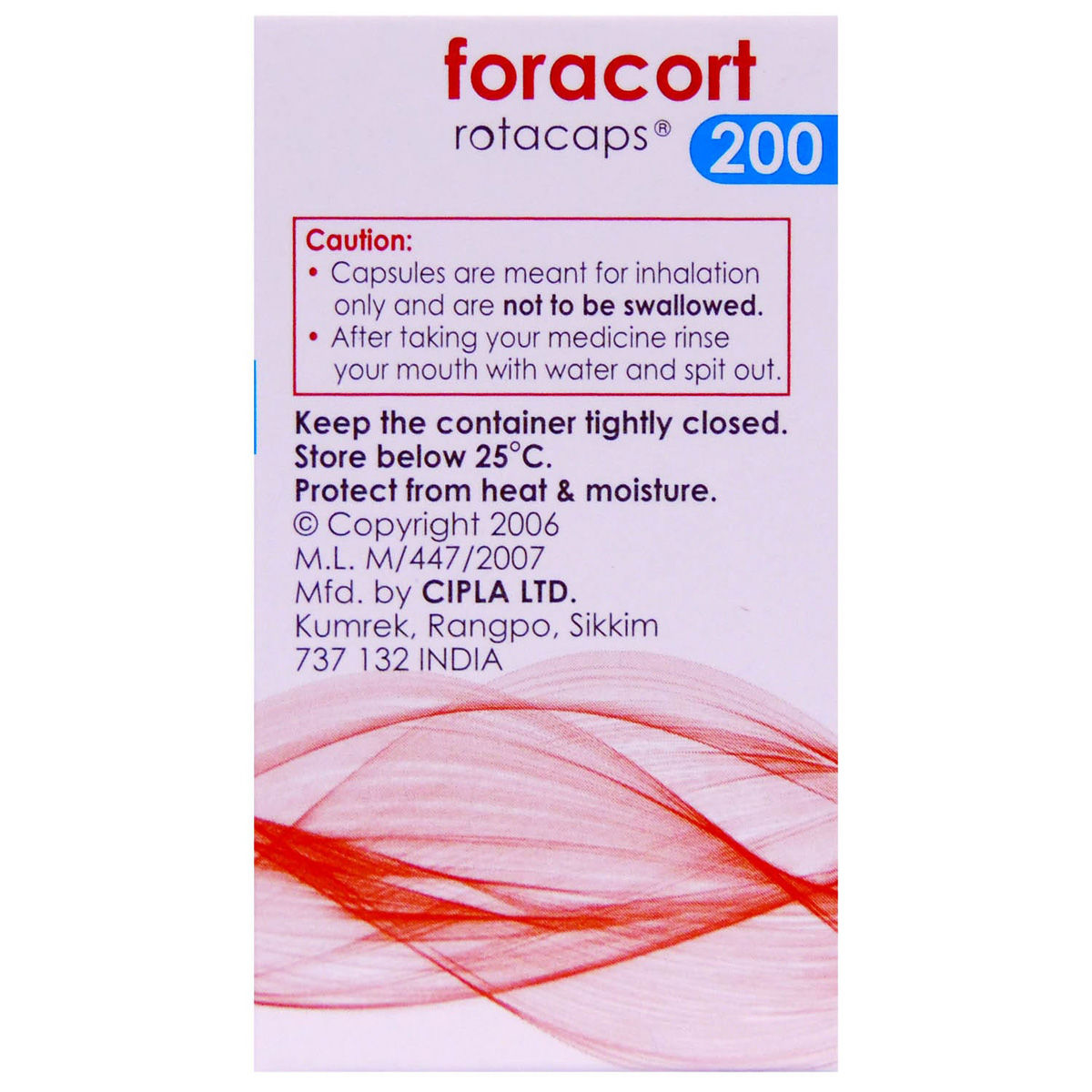Foracort 200 Rotacap 30's Price, Uses, Side Effects, Composition ...