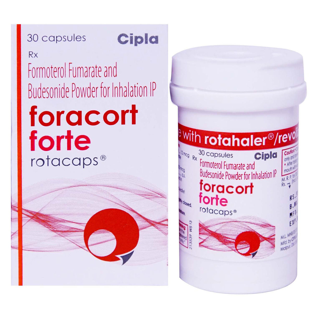 Foracort Forte Rotacaps 30's Price, Uses, Side Effects, Composition ...