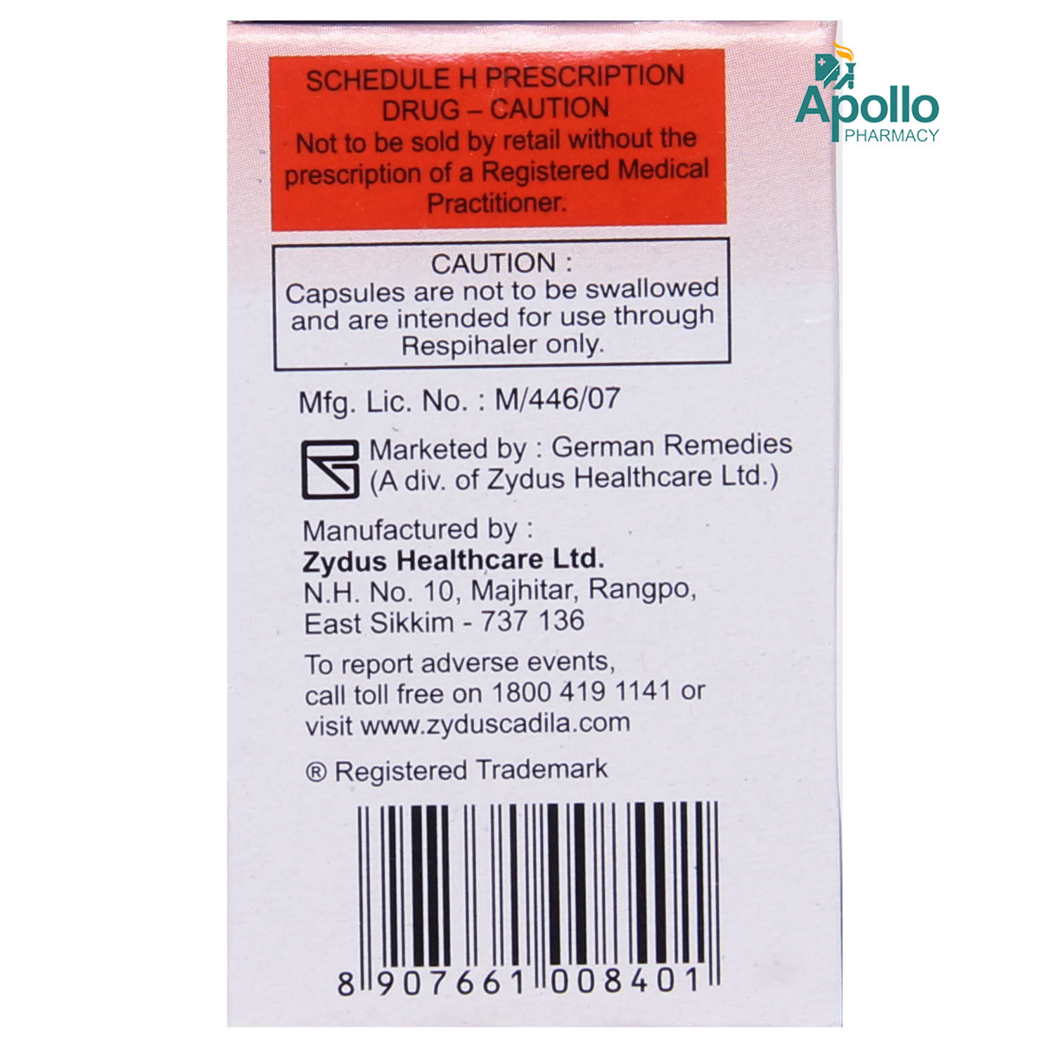 Formost 400 Respicaps 30's Price, Uses, Side Effects, Composition ...