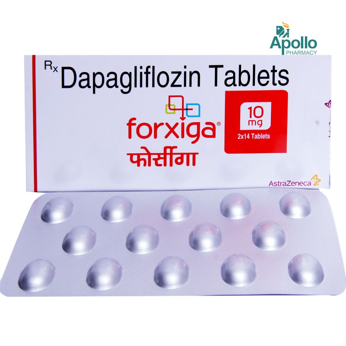 Forxiga 10 mg Tablet 14's Price, Uses, Side Effects, Composition ...