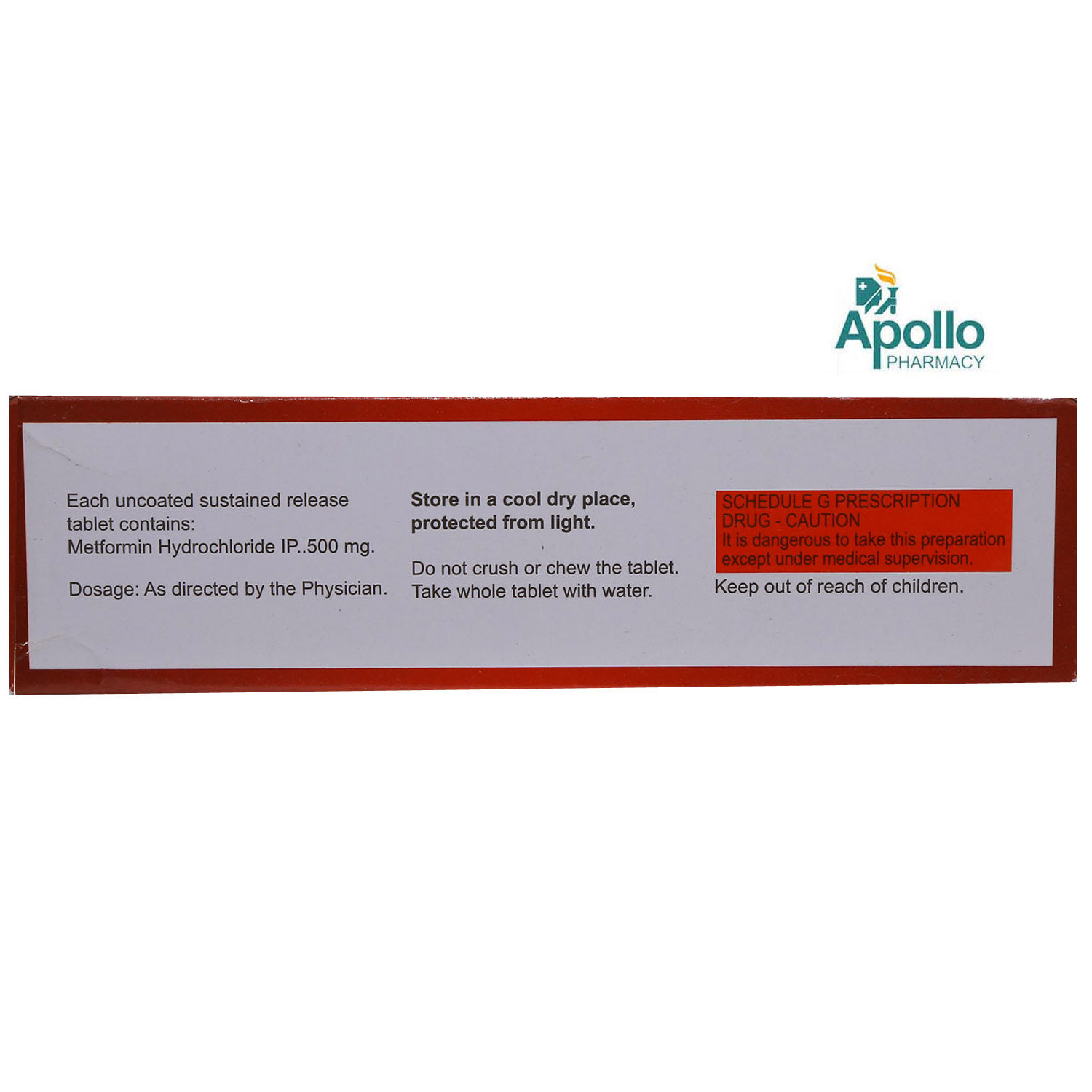 Formin SR 500 Tablet 15's Price, Uses, Side Effects, Composition ...