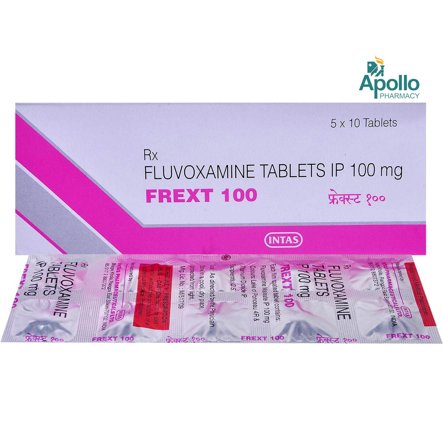 Frext 100 Tablet 10's Price, Uses, Side Effects, Composition - Apollo ...